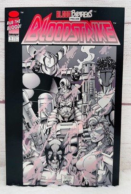 Image Comics: BLOODSTRIKE Comic Book Issue #1 (April 1993) RUB THE ...