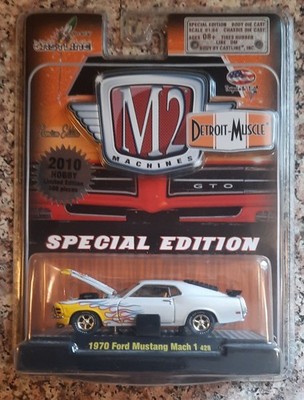 M2 MACHINES 2010 HOBBY DETROIT MUSCLE 1970 FORD MUSTANG MACH 1 428 ...