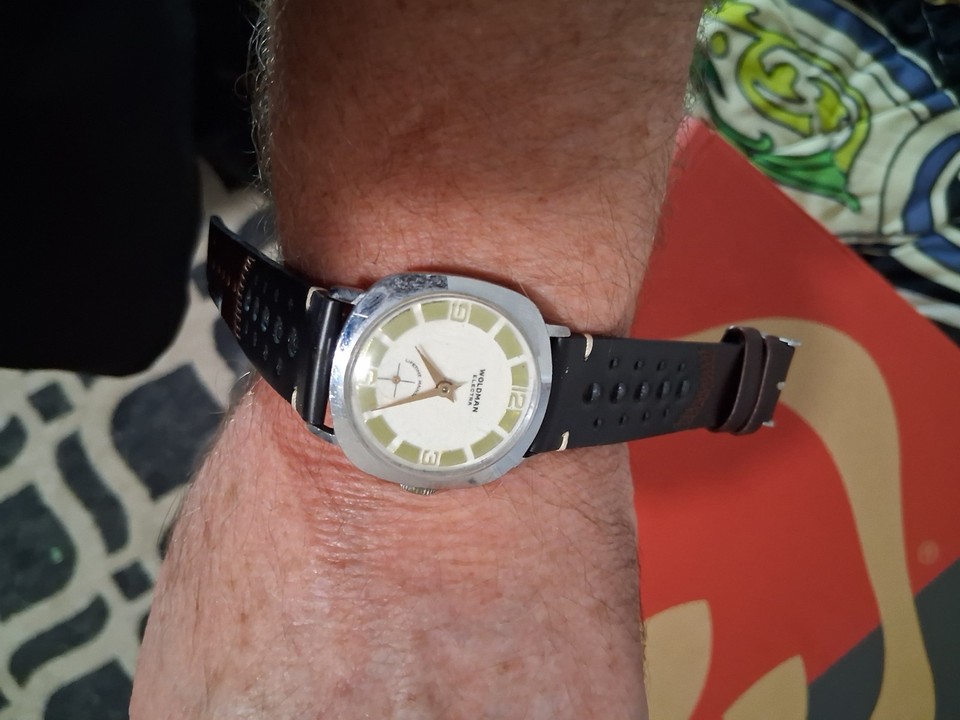 Vintage 1960s Swiss Woldman 35mm 17j Mechanical Wind Watch Runs Well | eBay