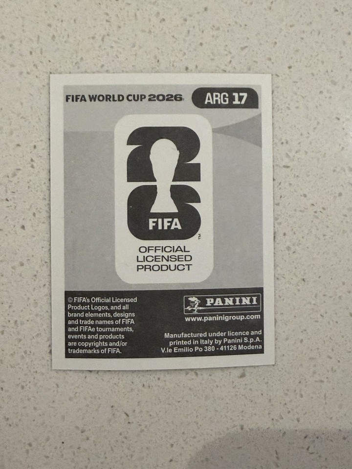 Panini FIFA World Cup 2026 Lionel Messi #ARG 17 Gold Crumple Sticker ...