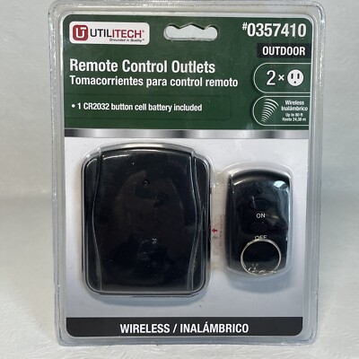 Outdoor Wireless Remote Control Outlet Lighting Decor UTILITECH New | eBay