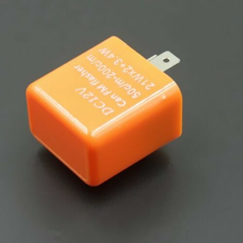 12V LED 2 Pin Flasher Motorcycle Turn Signal Indicator Relay Resistor ...