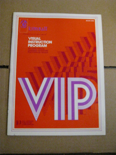 Kimball Visual Instruction Program VIPH For Organ Book One 1978 Hal ...
