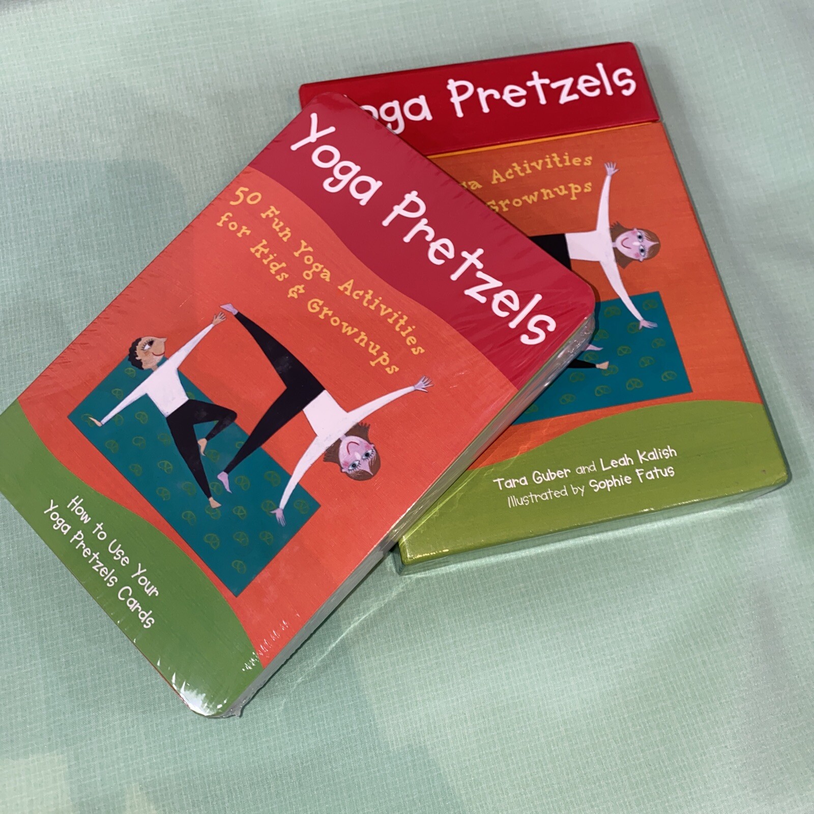 Yoga Pretzels by Leah Kalish and Tara Guber (2005, Cards,Flash Cards ...