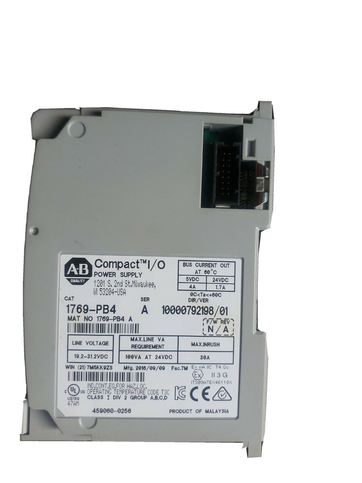 Allen Bradley 1769-PB4 Series A Power Supply CompactLogix | eBay