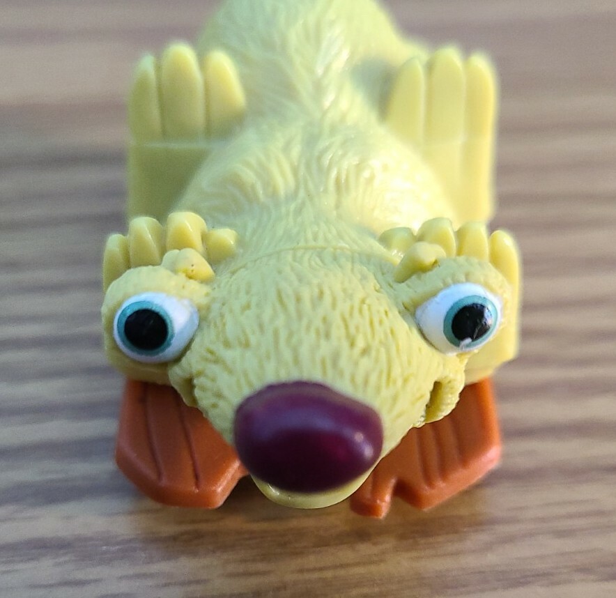 Ice Age Rolling Sid 2005 Sloth Kellogg's Cereal Toy Roller Racer | eBay