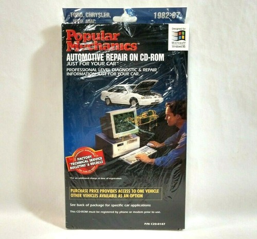 Popular Mechanics Automotive Repair on CD-ROM 1982-87 K1 Ford Chrysler ...