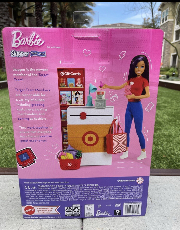Barbie Skipper First Job Target Doll Target Exclusive w/ Accessories ...