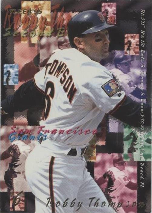 1995 Fleer - Robby Thompson #591 for sale online | eBay
