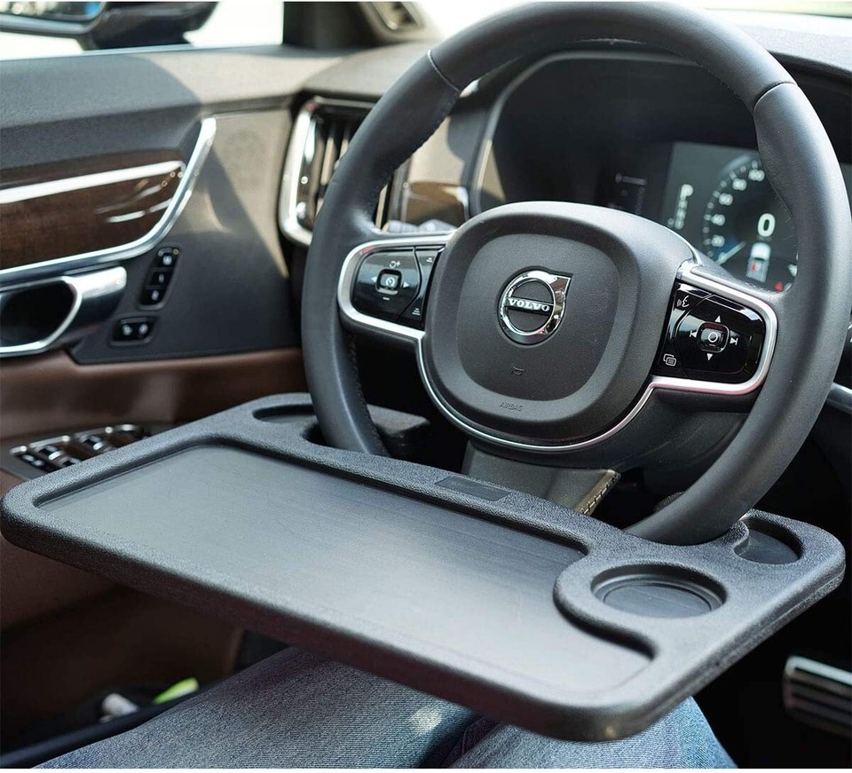 Steering Wheel Tray for Food, Car Table Kids Travel Tray, Car Desk Seat ...