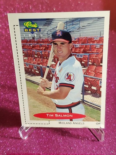 1991 Classic Best Minor League Tim Salmon #329 Rookie RC California ...