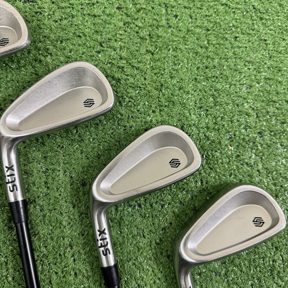Stix Silver Iron Set 5-PW Stiff Flex Graphite Left Handed | eBay