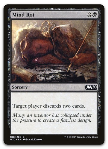 Mind Rot #108 (NM) Core Set 2020 M20 Magic MTG | eBay