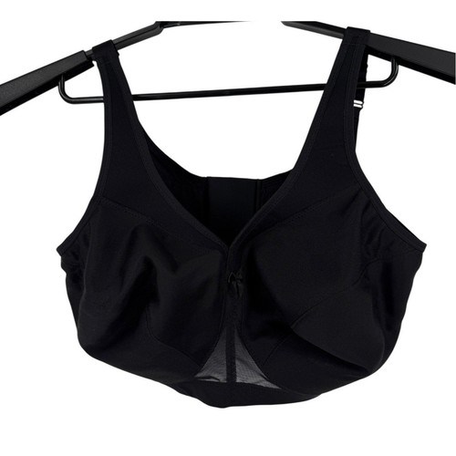 Glamorise 1005 Full-Figure MagicLift Active Wire-free Support bra black ...