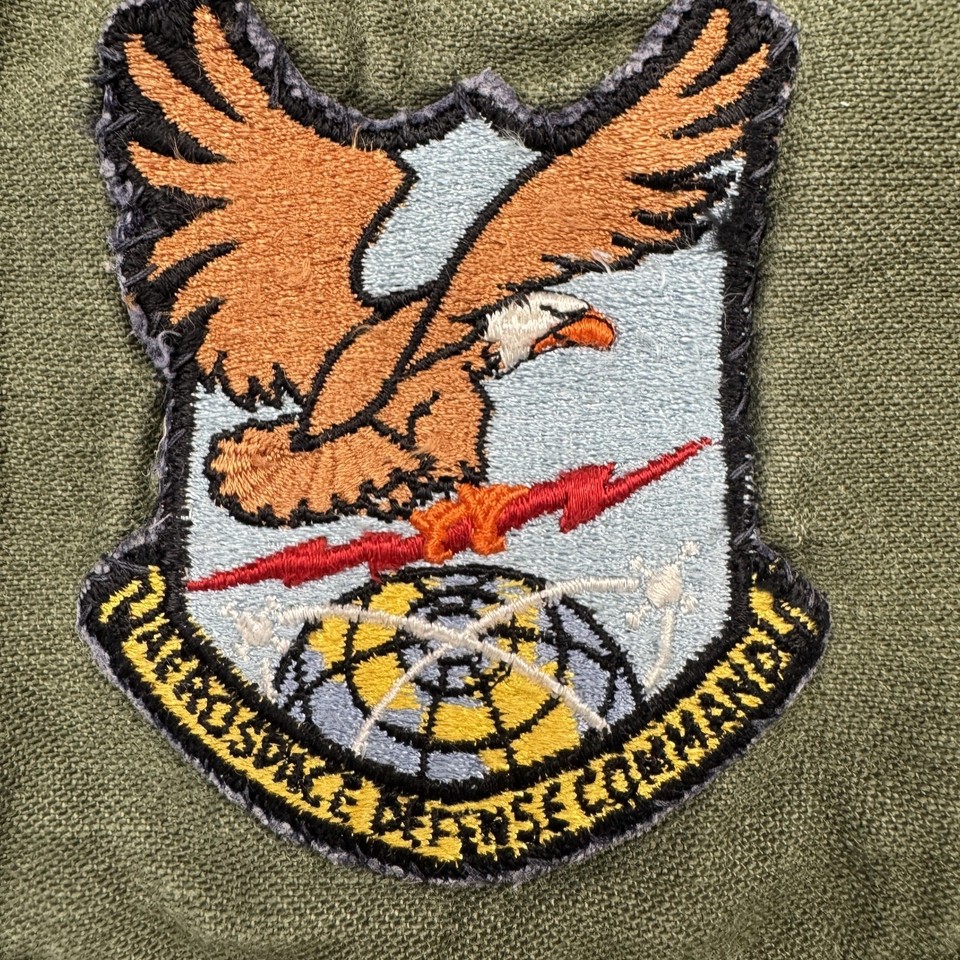 Vintage US Air Force OG-107 Utility Shirt 15.5x31 Vietnam Era Vieu ...