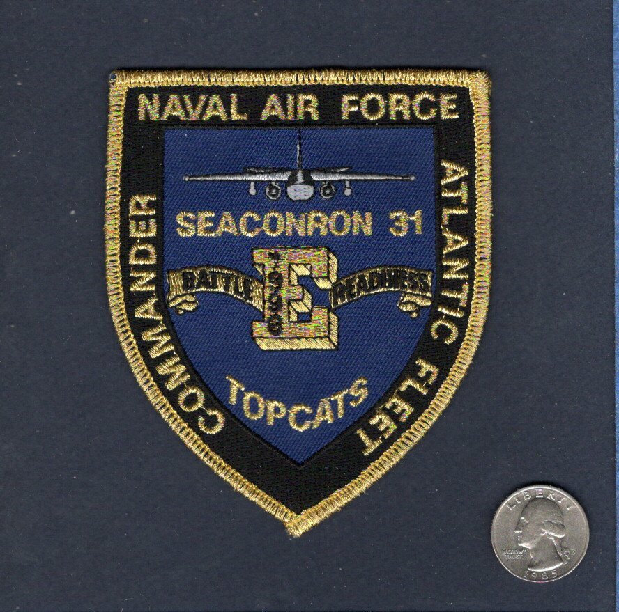 VS-31 TOPCATS BATTLE E 1998 US NAVY Lockheed S-3 S-3B VIKING Squadron ...