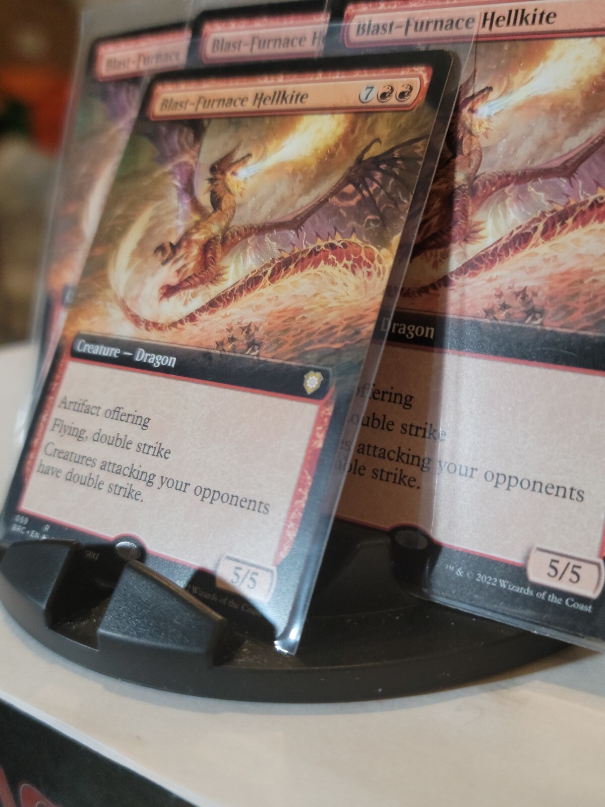 MTG+Blast-Furnace+Hellkite+The+Brothers%27+War+Commander+59+Regular ...