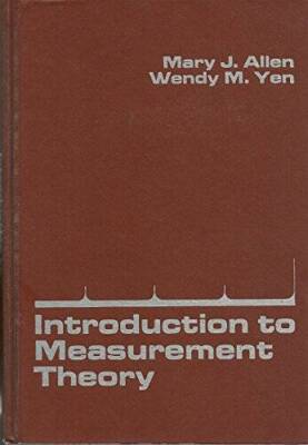 Introduction to Measurement Theory - Hardcover By Allen, Mary J. - GOOD ...