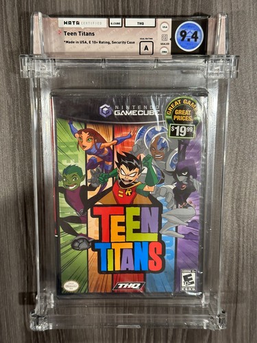 Teen Titans GameCube New Sealed, GRADED WATA 9.4/A 785138380629| eBay