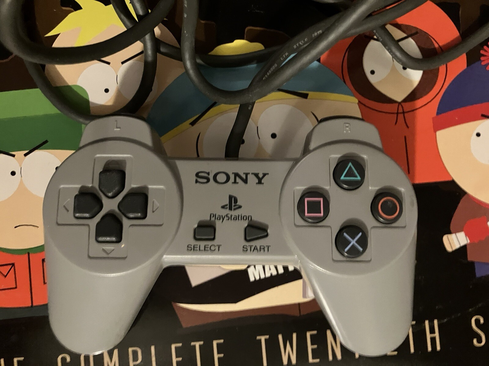 OEM Sony PlayStation 1 PS1 SCPH-1180 Gray Dual Analog Controller Tested ...