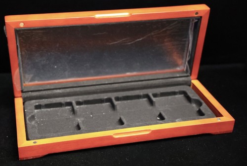 Certified Coin Slabs Presentation Wood Box Case | For 4 Graded Coin ...