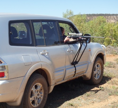 NEW SteadyRest Car Door Shooting Rest Window Hunting Rifle Vehicle Gun ...