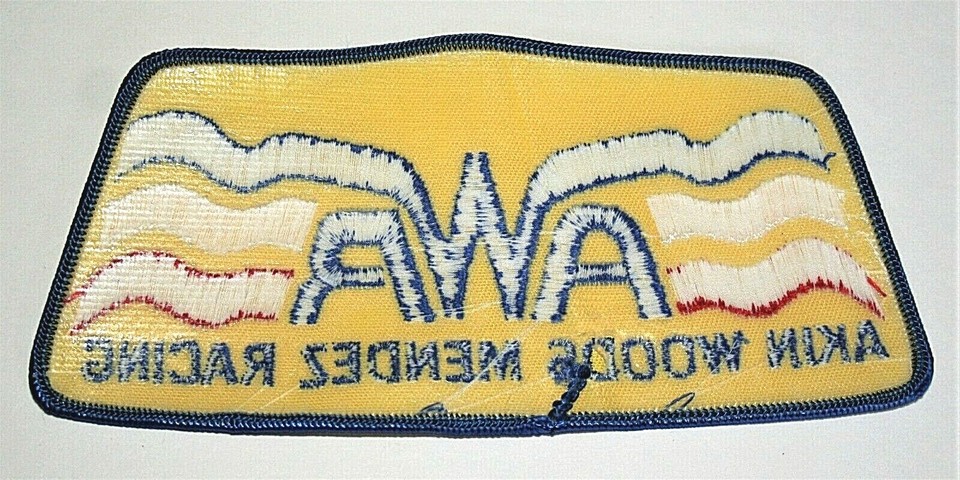 1970s AWR Akins Woods Mendez Racing Team GT Auto Race LG Patch New NOS ...