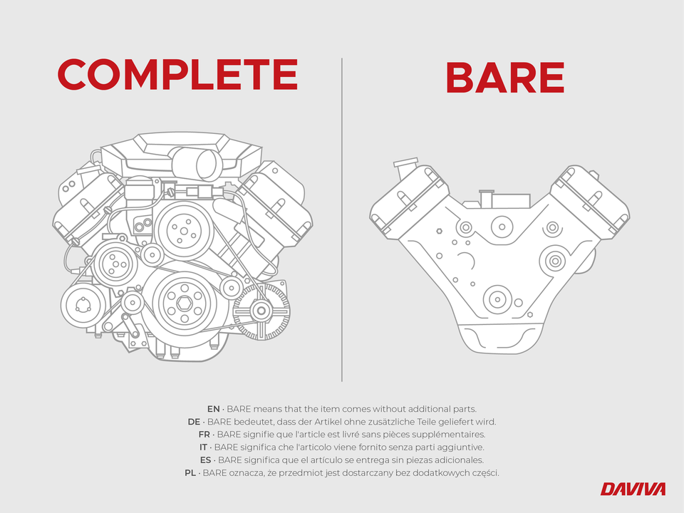 Mercedes-Benz E-Class Bare Engine E220 CDI Diesel 125kW (170 HP) OM646 ...