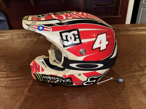 Race Worn Autographed Ricky Carmichael #4 Mx Jersey, Pants, Helmet, And ...