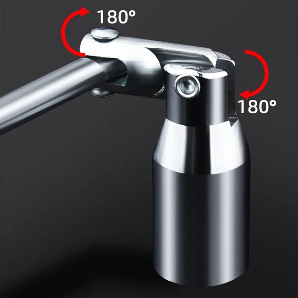 14mm Short T-Shape Socket Wrench Drive Universal Joint Automotive ...