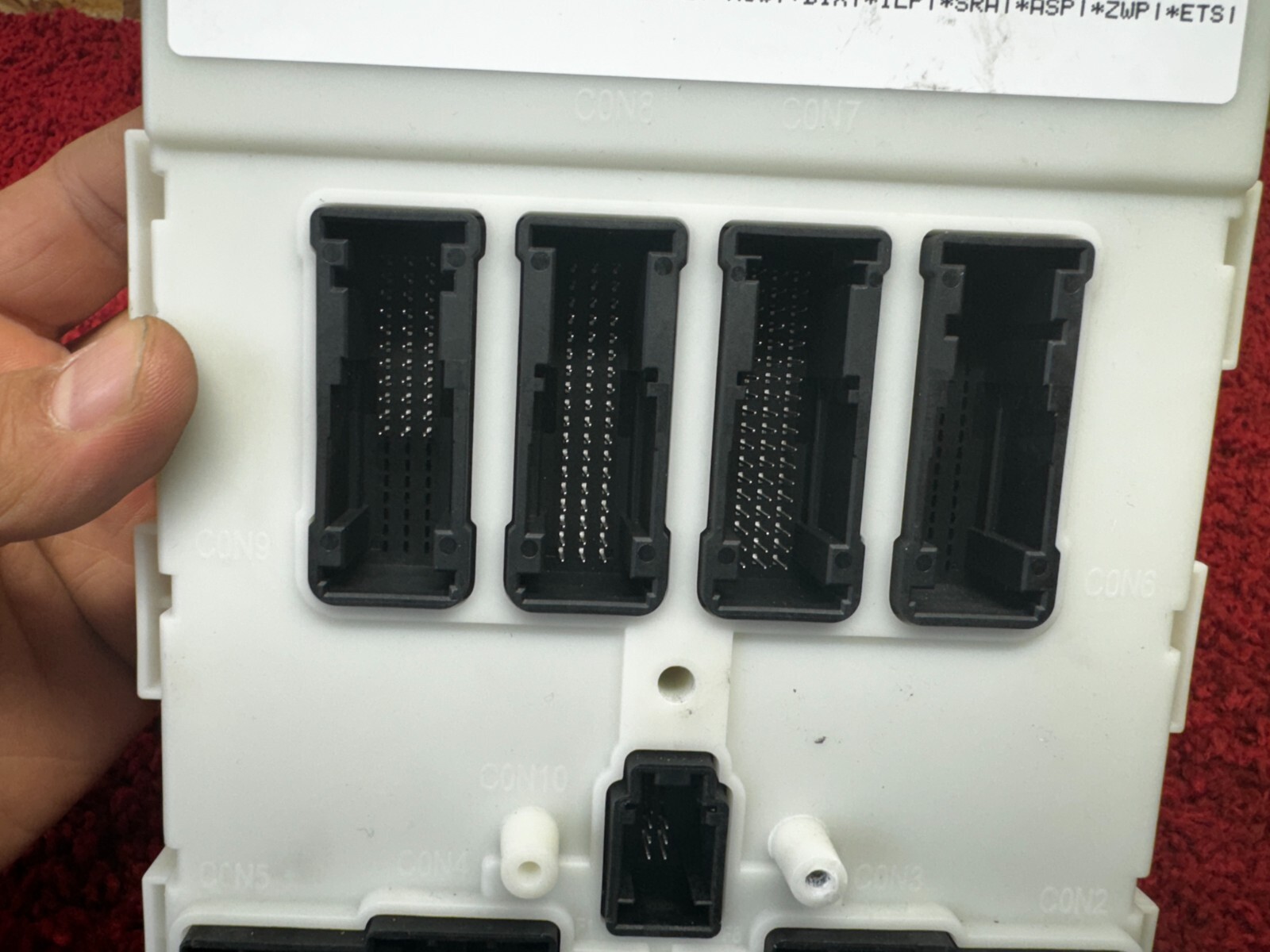 BMW F30 F23 F32 FRONT ELECTRONIC FUSE RELAY DOMAIN BODY CONTROL MODULE ...