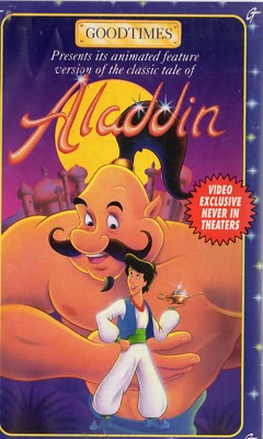 ALADDIN - Goodtimes - VHS - NTSC - N&S - Never played! - Original U.S.A ...