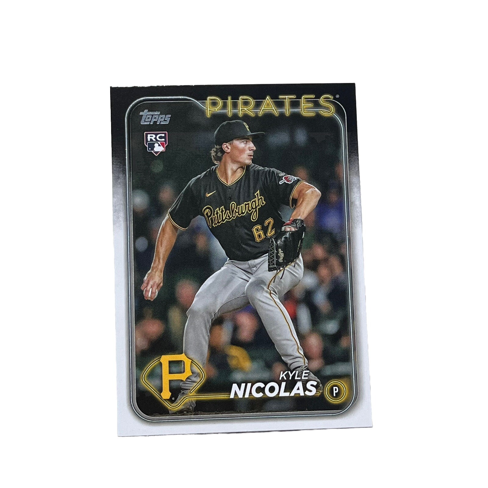 2024 Topps Series 2 Baseball Card #408 Kyle Nicolas, Pittsburgh Pirates ...