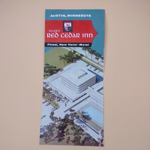 VINTAGE RED CEDAR INN AUSTIN MINNESOTA PAMPHLET RARE | eBay