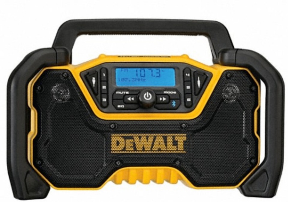 DEWALT DCR028B 12V/20V MAX* Portable Radio Bluetooth Cordless Jobsite ...