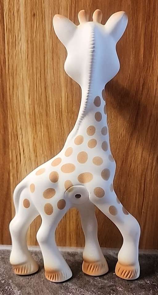 Sophie The Giraffe Rubber Squeaker Squeaky Toy 7" Teether Toy Teething ...