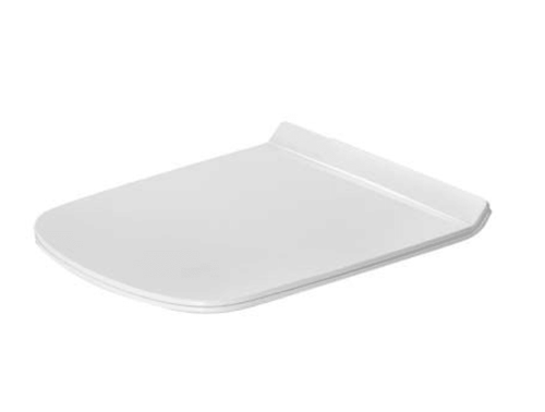 Duravit DuraStyle Elongated Closed-Front Toilet Seat with Soft Close ...