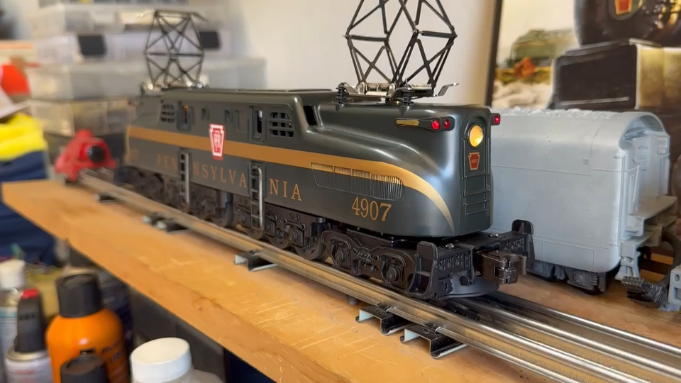 Lionel 6-18313 O Gauge Pennsylvania GG-1 Electric Locomotive #4907 with ...