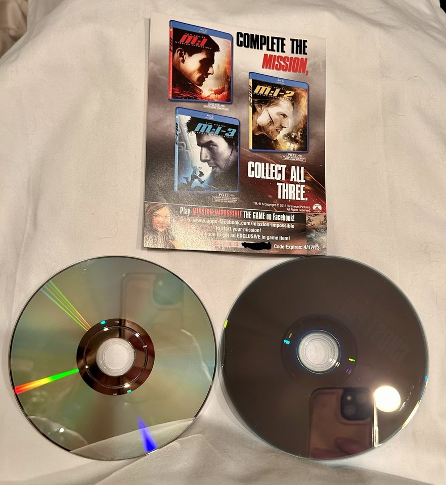 Mission: Impossible - Ghost Protocol (Blu-ray+DVD+Digital Copy) Tom ...