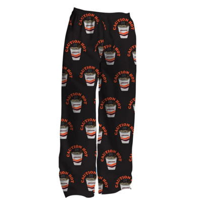 Adult Unisex Maruchan Ramen Noodles Caution for Cosplay Hot Pajama ...