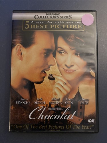 Chocolat (DVD, 2000, Miramax Collectors Series) Johnny Depp ...