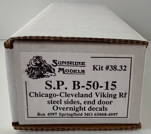 Sunshine Models HO resin kit 38.32 SP B-50-15 Boxcar Southern Pacific ...