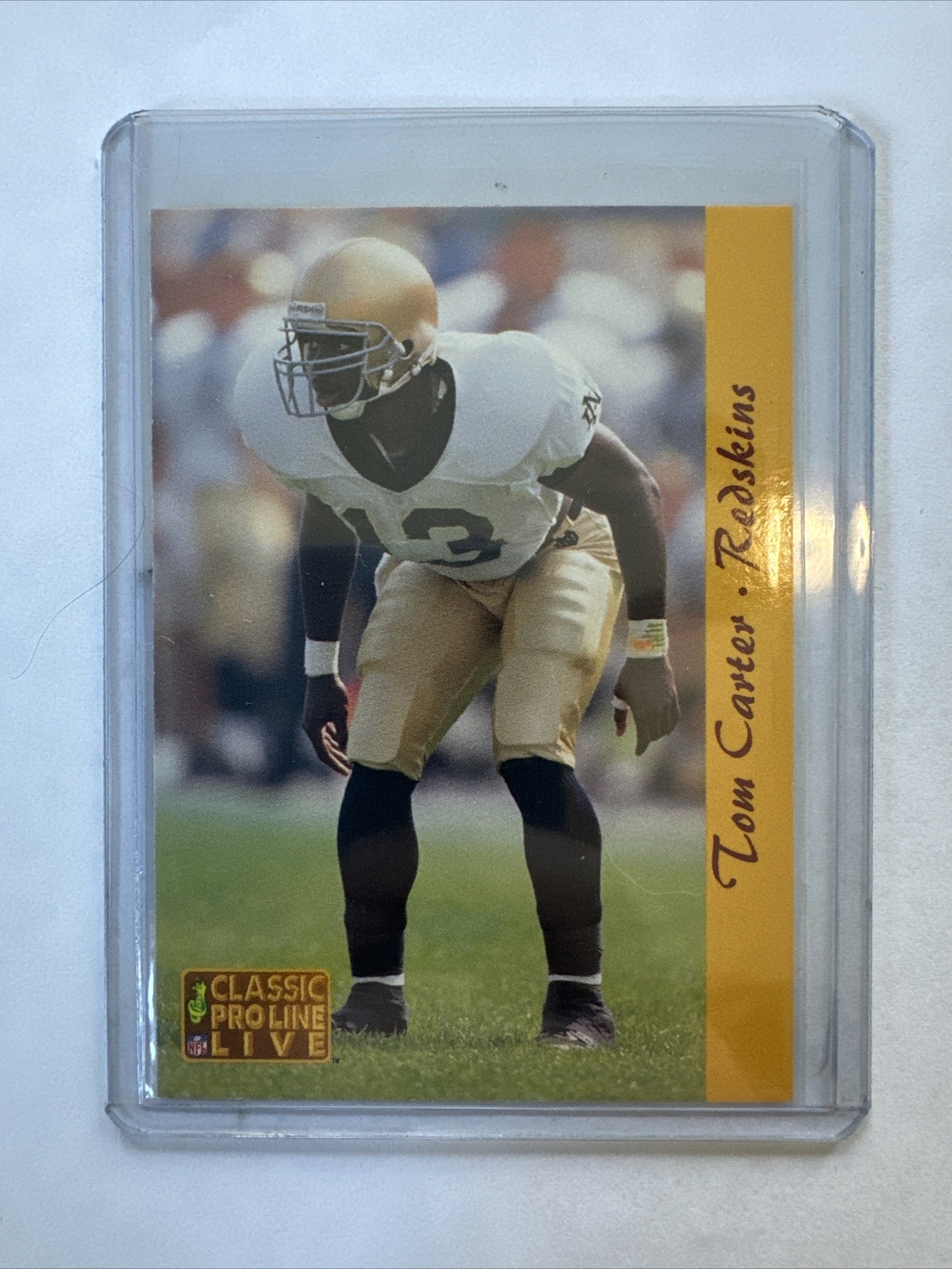 1993 Tom Carter Classic Pro Line Rookie Card RC 284 Notre Dame | eBay