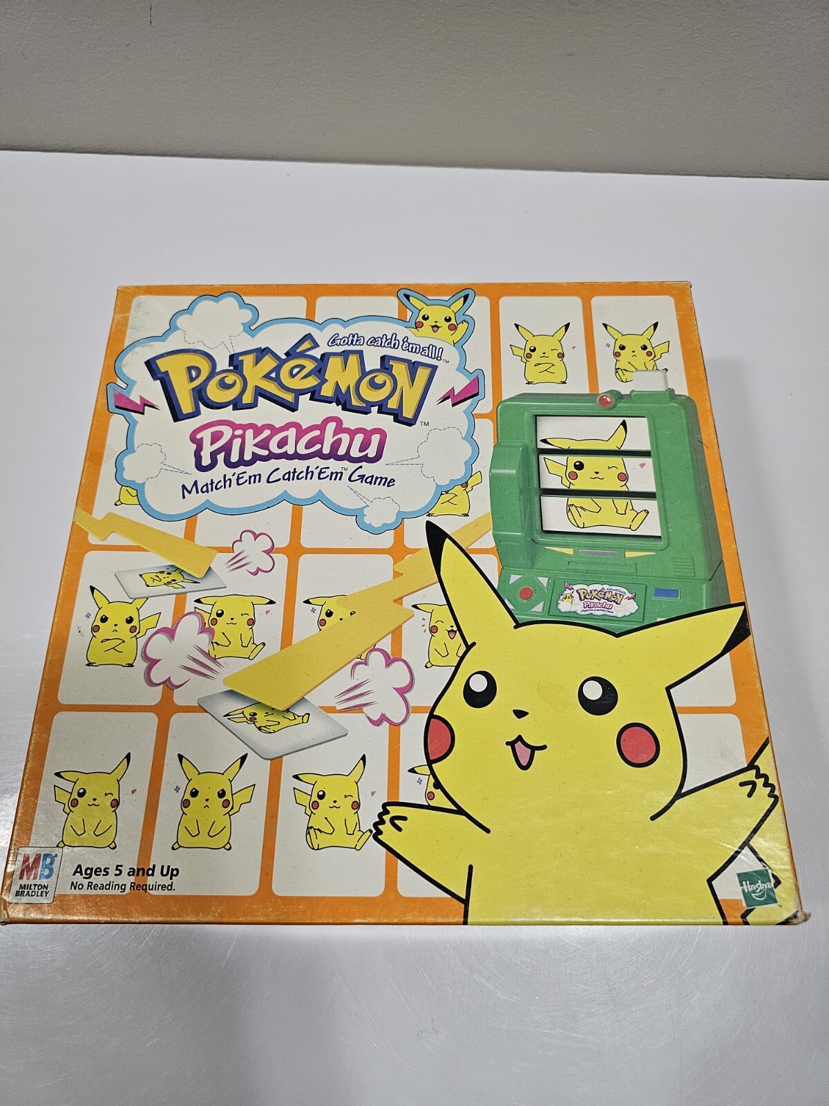 Pokemon Pikachu Match Catch Em Game Mix Up Machine Vintage 1999 ...