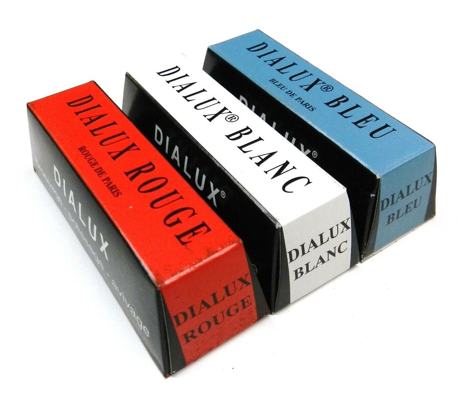 Dialux Rouge Jewelers Rouge Polishing Compound Red White & Blue for ...