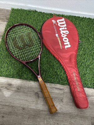Nice! Wilson Ultra Graphite 95 Tennis Racquet 4 1/2" Grip + Case TBU | eBay