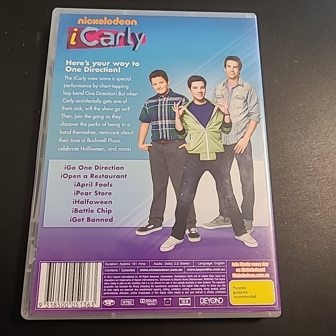 Icarly-Igo One Direction (DVD, 2012) for sale online | eBay