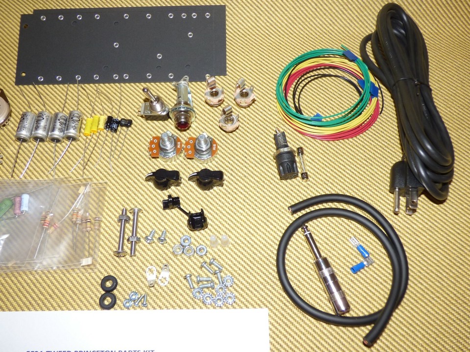 TWEED PRINCETON 5F2A PARTS kit, Fender Clone, Belton sockets ...
