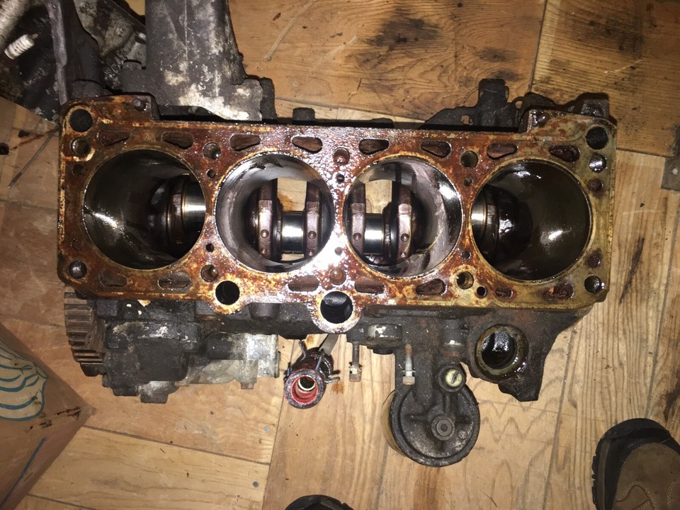 VW Engine Block MZ 1.8 8v Mk1 OEM Mk1 Mk2 Golf Jetta Rabbit GTI | eBay