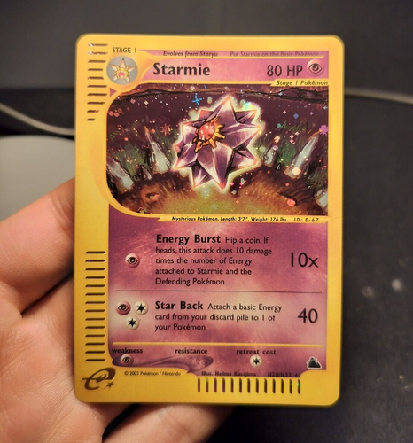 Starmie - H28/H32 - HOLO - Skyridge - Pokemon Card | eBay